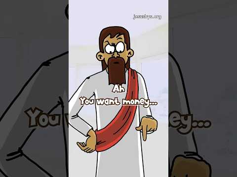 Jesus Gives Money This Way ???????? #jesus #money #slap #cartoon
