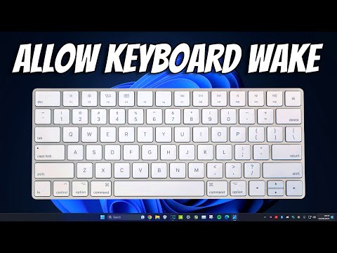 How To Allow Keyboard To Wake Computer