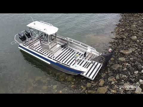 24' Silverback Marine Aluminum Landing Craft