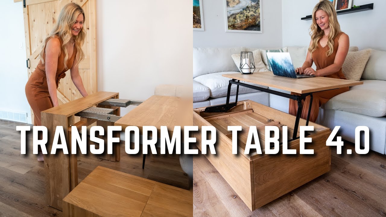 Transformer Table 4.0 | The ULTIMATE Extendable Dining Table!