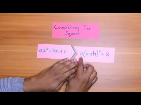 CXC Maths - Completing the Square *SUPER* Tutorial (Edited)