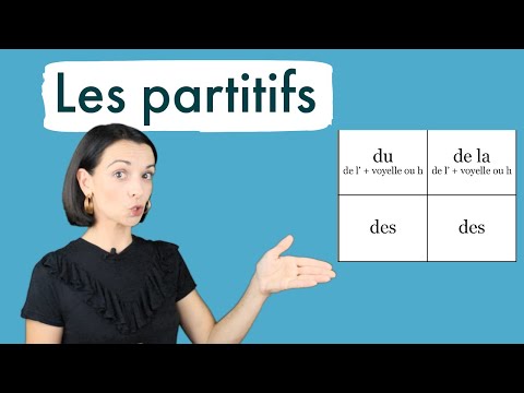 Les articles partitifs