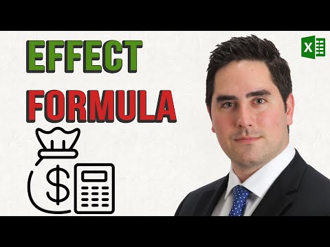 Effect Formula in Excel