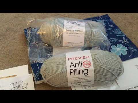 Annie’s Crochet Block of the Month Afghan Kit Club Blocks 1-3