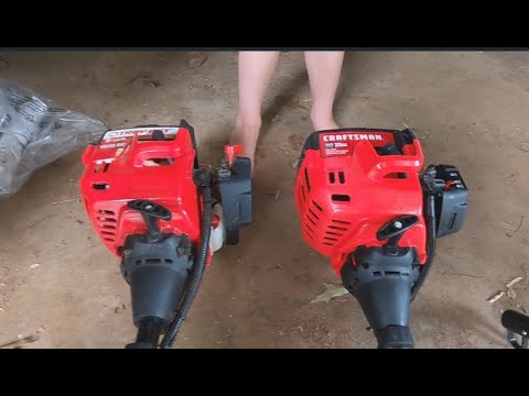 TROYBUILT vs CRAFTSMAN WEEDEATER