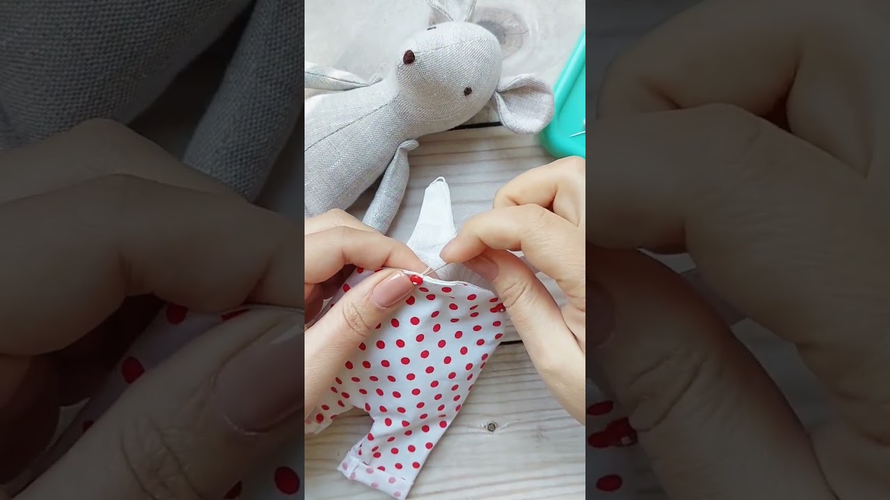Mouse sewing pattern and tutorial