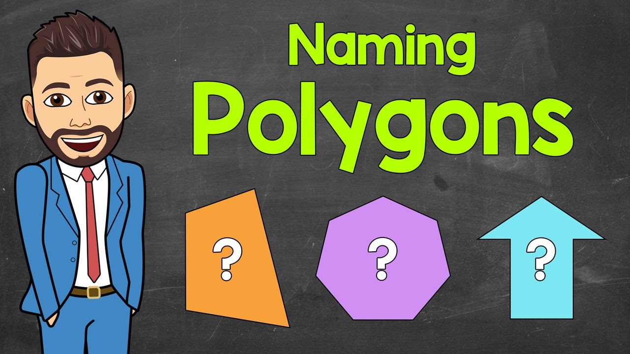 Naming Polygons | Geometry for Kids | Math with Mr. J
