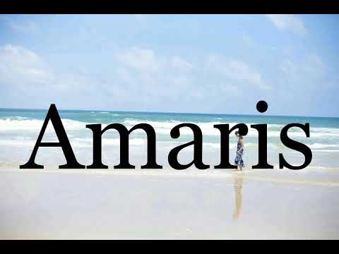 How To Pronounce Amaris🌈🌈🌈🌈🌈🌈Pronunciation Of Amaris
