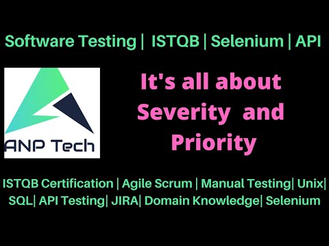 Priority vs Severity
