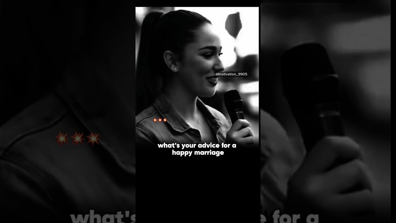 what is your advice for happy marriage | Motivational | Quotes | Relationships | Love