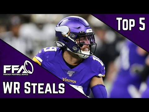 Top 5 Wide Receiver Steals: 2020 Fantasy Football