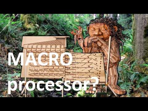Making a computer from marbles and wood