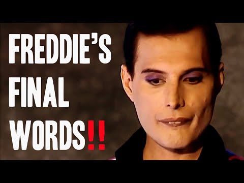 Freddie Mercury’s Last Vocal Recording And Final Words