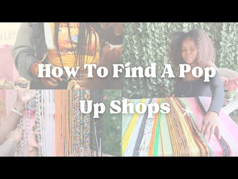The BEST way to Find a Pop up Shop in your Area