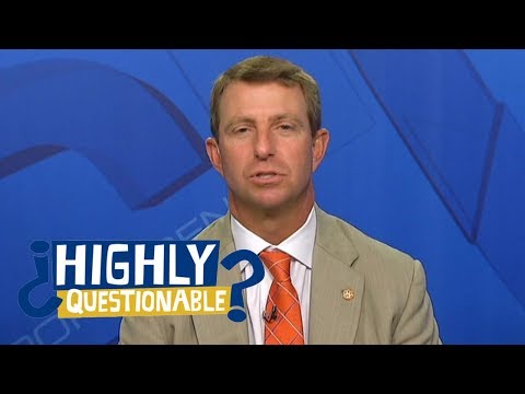 Dabo Swinney talks working in real estate, dating wife since young age | Highly Questionable | ESPN