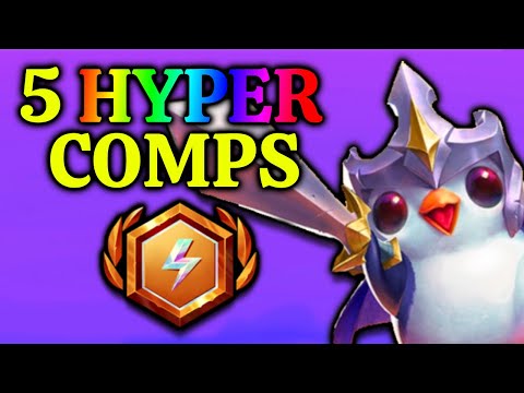 TFT Hyper Roll Set 5.5 Strong Comps to Climb Build Strategy Guides Tips Tricks for Teamfight Tactics
