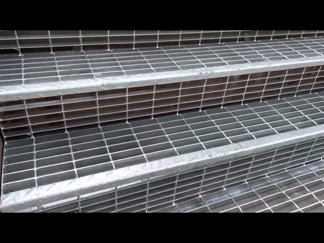 Mild Steel Honeycomb Stair Grating - 10mm Mild Steel Honeycomb Stair ...