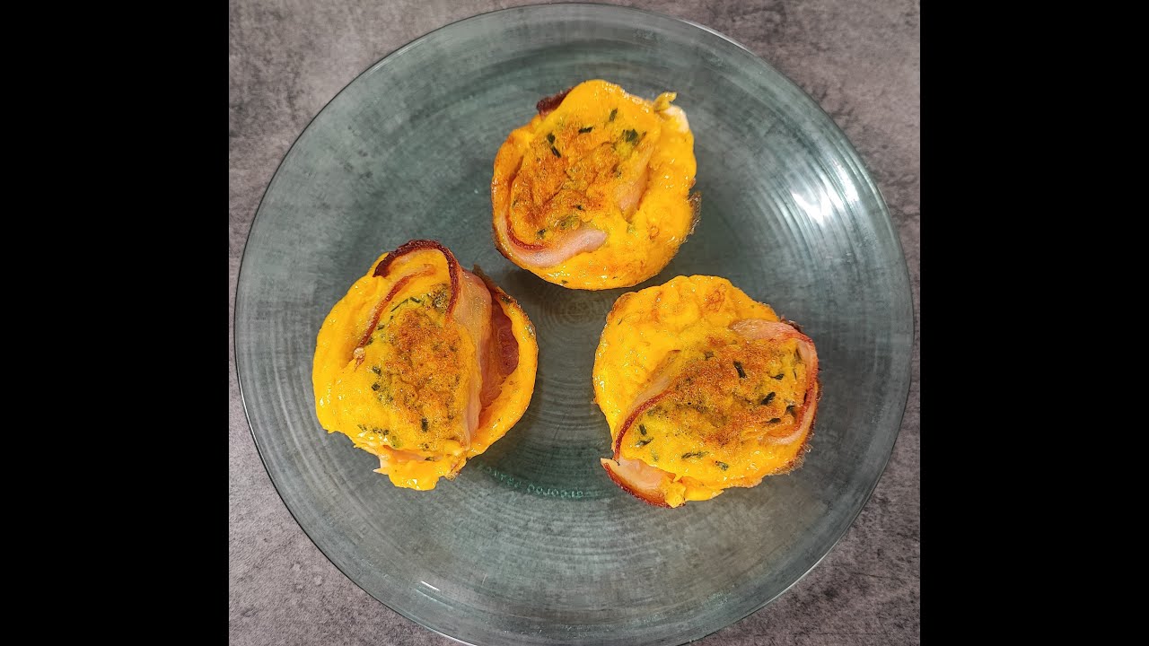 recette express muffin au bacon