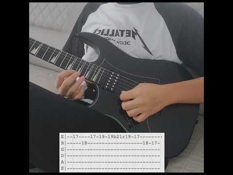 Weezer Buddy Holly Lick Tab #guitar #guitarcover #tab #guitarlesson #weezer