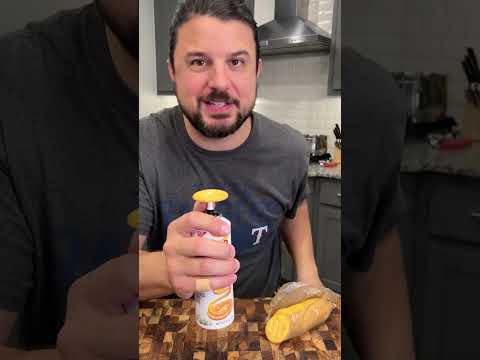 Ritz Crackers and Easy Cheese hack (Attempt 1) #shorts