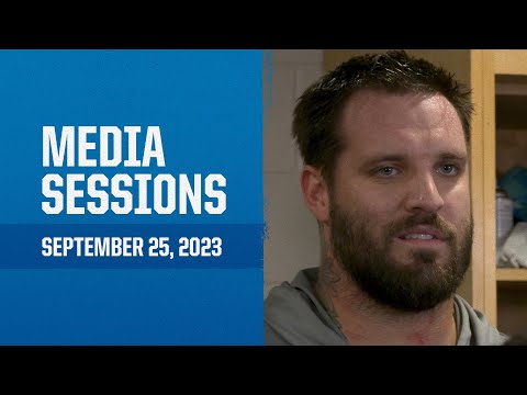 Detroit Lions players meet with the media | September 25, 2023