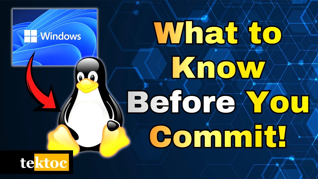 Linux vs Windows: 10 Things You MUST Know Before Switching (Linux for Beginners)