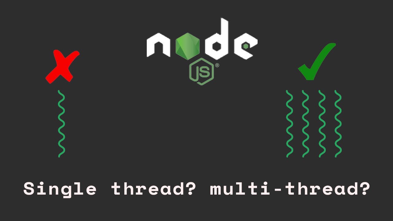 Node.js Architecture - is Node single threaded? multi threaded?
