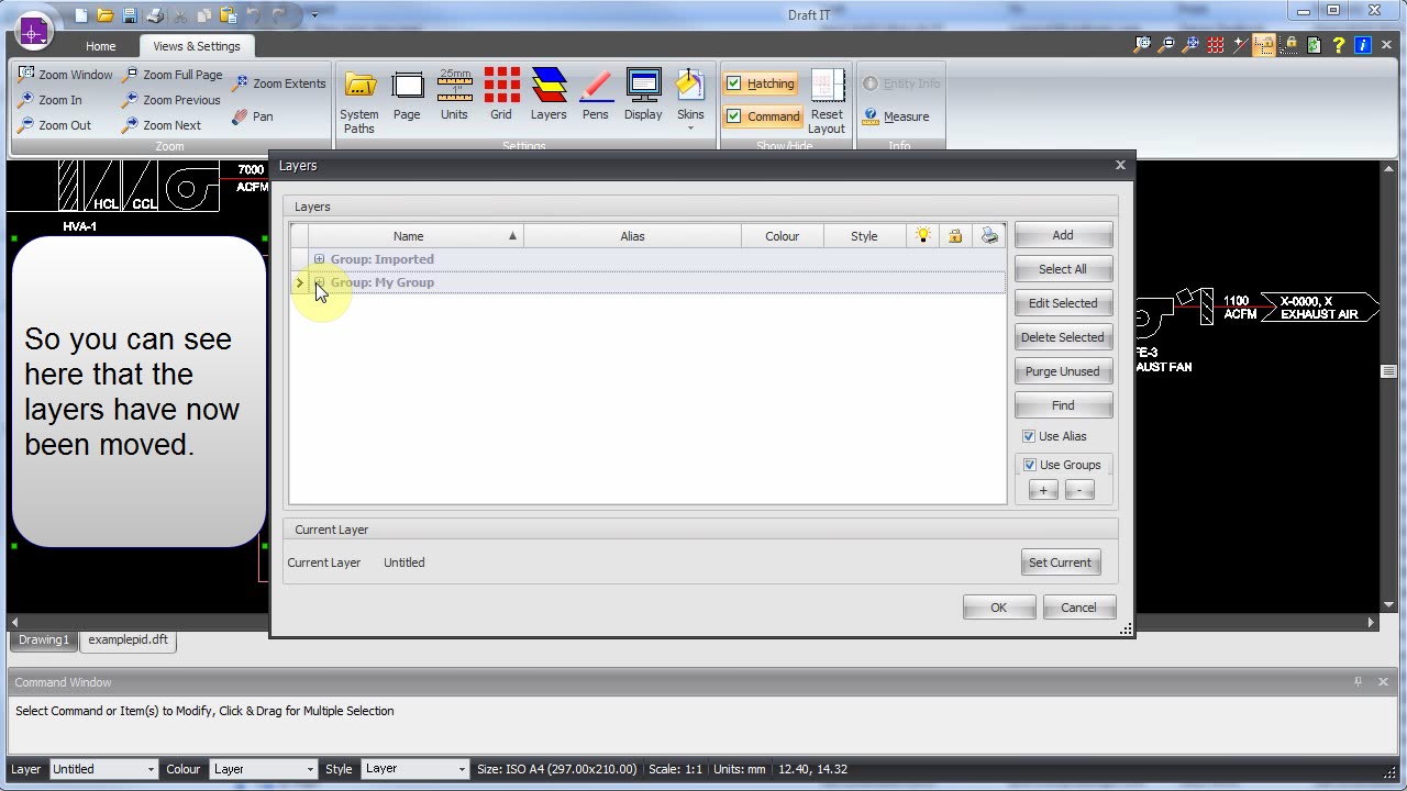 Draft it - Layer Management
