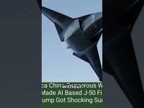 China’s 6th-Gen Fighter Jets: J-36 & J-50 Threaten U.S. Airpower ✈️#jetfighter #china #airforce