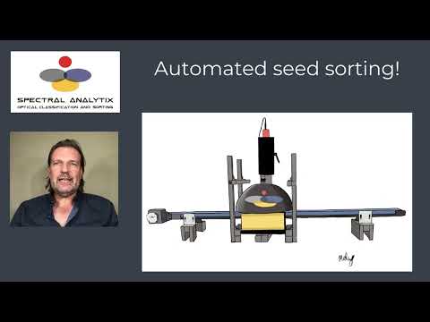 Seed sorting video by Spectral Analytix