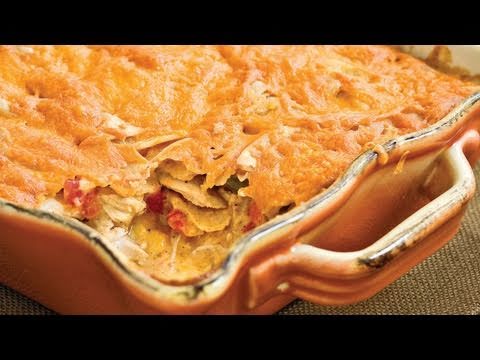 Quick Fix Light King Ranch Chicken Casserole | Southern Living