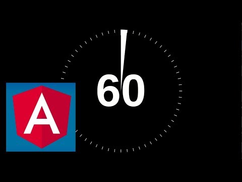 learn Angular5 (1 minute at a time!) tutorial. #3: ng serve