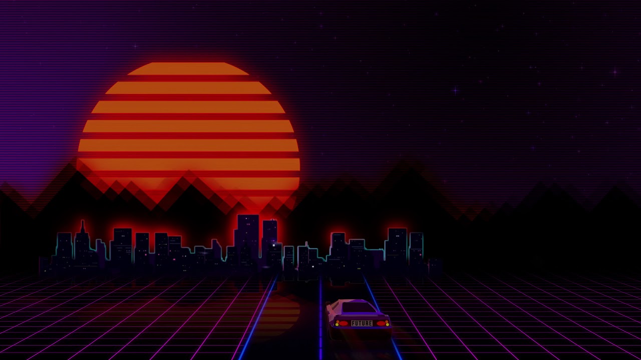 Retro Video Game Animation 4K - Free HD Stock Footage - Motion Graphics Background