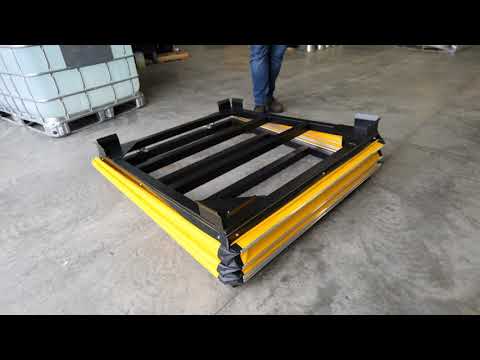 SPEC Notes - Spring Loaded Tilting IBC Tote Stand