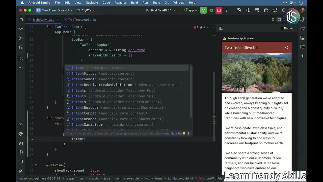 Share Data with Implicit Intents | Android Development Tutorial