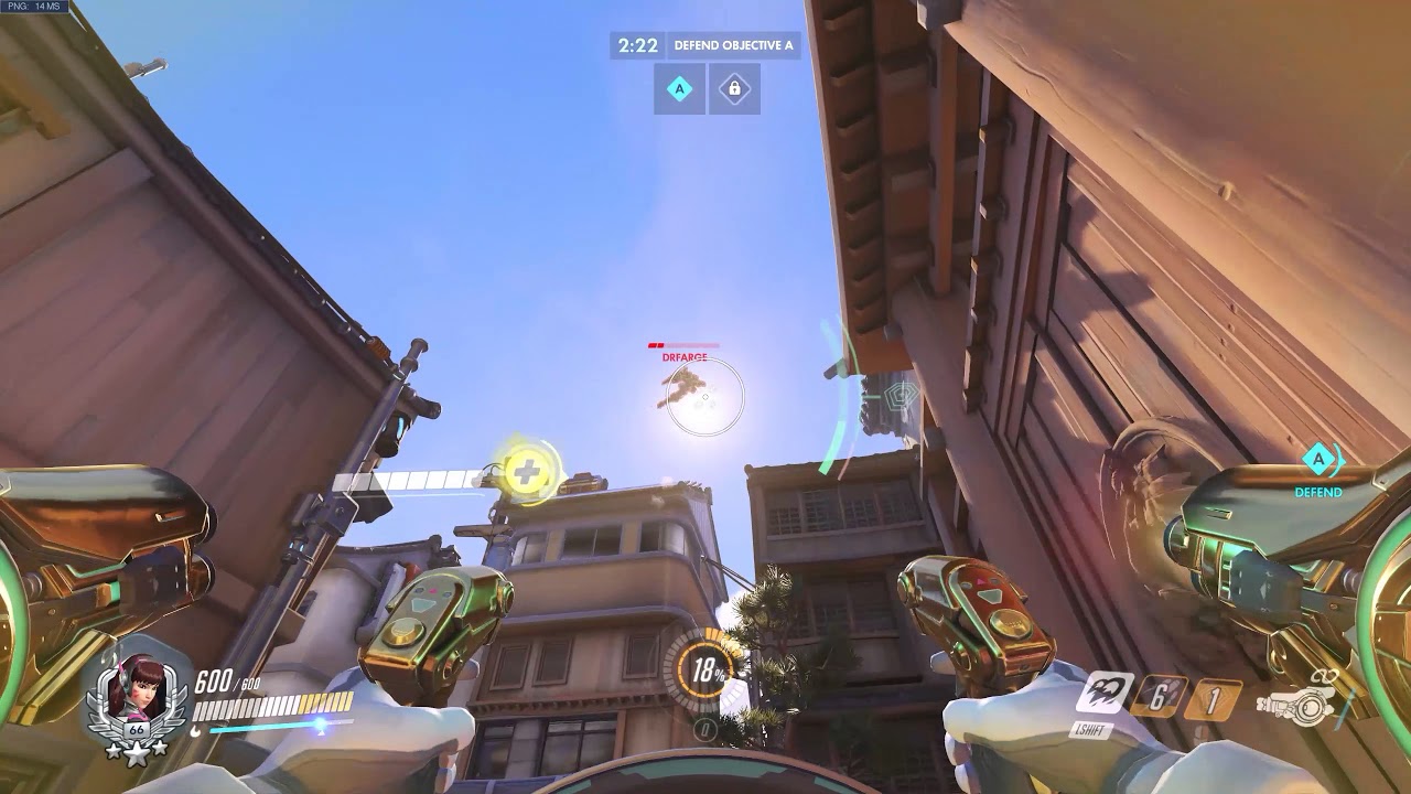pharah kills herself on a wall