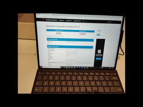 Surface Pro X: Geekbench Benchmarks