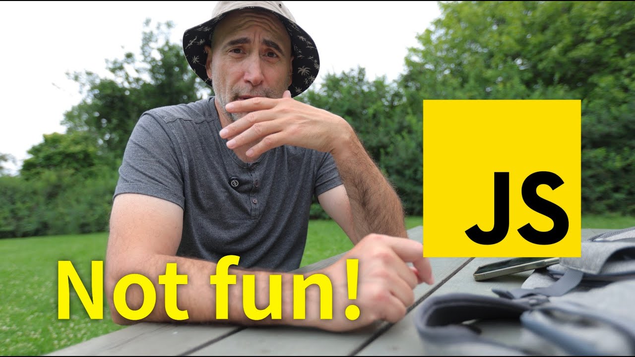 Web Designer: Javascript is NOT FUN!