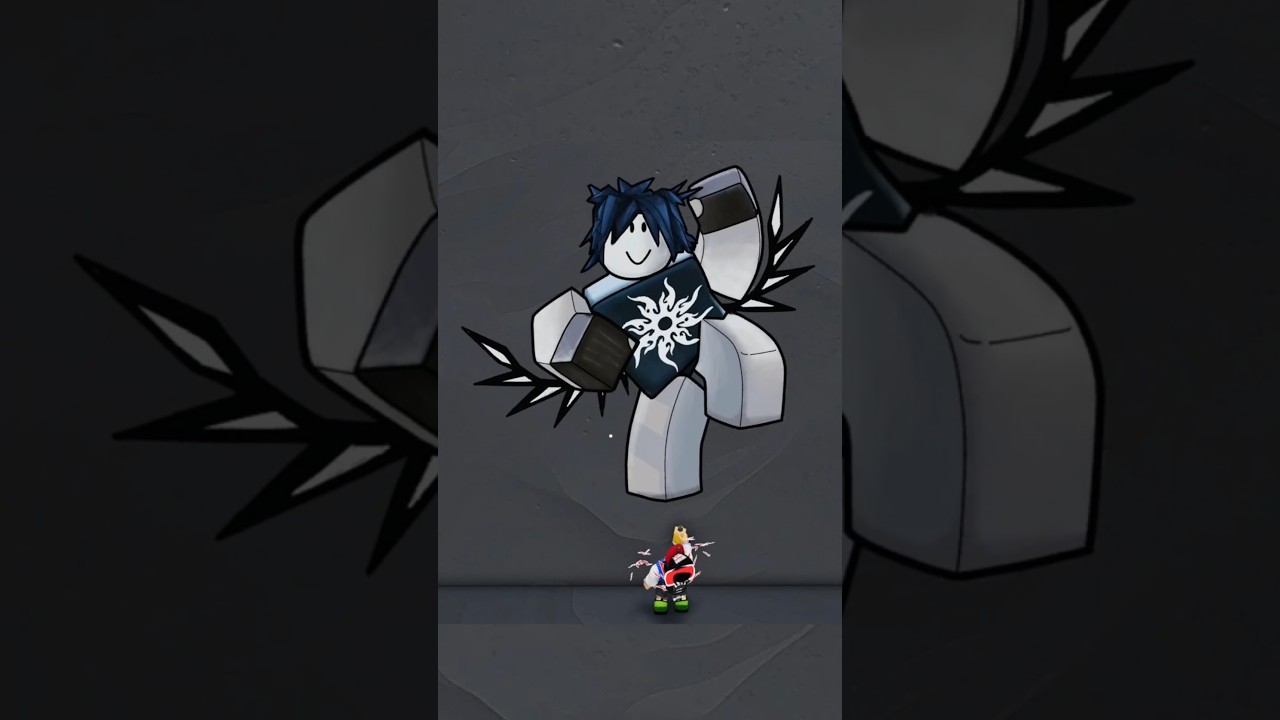 Speed Draw Forsaken Two Time on Roblox #roblox #art