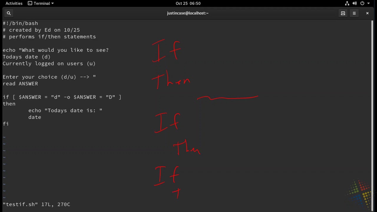 Scripting logic and loops