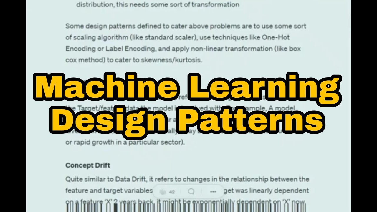 What are Machine Learning Design Patterns ?