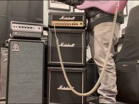 1990’s Marshall Lead 15 G15MS Micro / Mini Stack Black Tolex | Reverb