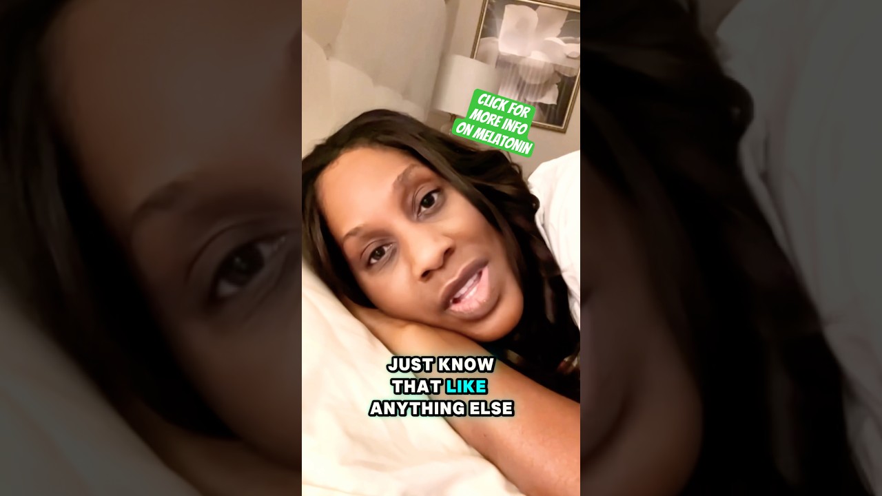 MELATONIN SIDE EFFECTS 💤 #shortsfeed #shortsvideo #shorts