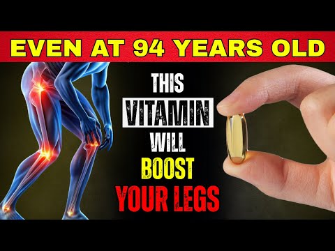 TOP 7 VITAMINS TO STRENGTHEN YOUR LEGS | Prevent Leg Cramps in Seniors ( The Empowered Elder )