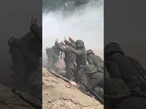 WW D Day British Soldiers Force German Soldiers to Surrender at D-Day Reenactment in Conneaut Ohio