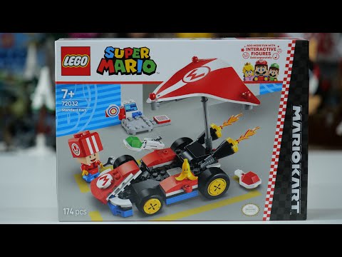 LEGO Super Mario 72032 Mario Kart - Standard Kart - LEGO Speed Build Review