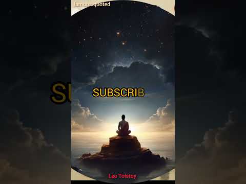 "The sole meaning of life is......" Leo Tolstoy quoted। #famous.quotes #encouragement #motivation