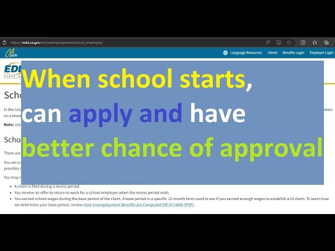 Can Substitute Teachers Get Unemployment During Summer? - CA EDD Rules