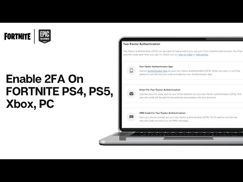 How To Enable Fortnite Two Factor Authentication 2024 | ENABLE 2FA On FORTNITE PS4, PS5, Xbox, PC