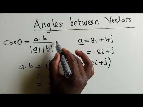 How to find the Angle between Vectors